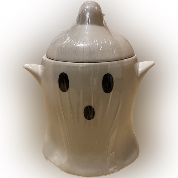 None | Accents | Boo Nwt Ghost Candy Jar | Poshmark